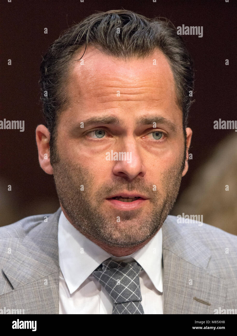 Washington, USA. 14th march, 2018. Michael Beckerman, President and CEO ...