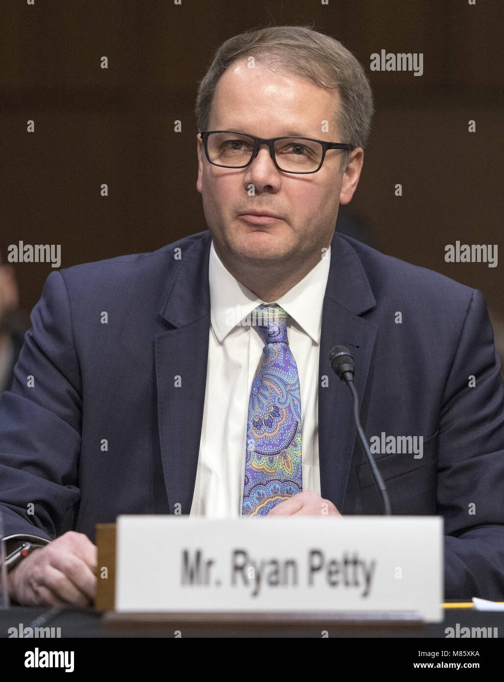 Washington, District of Columbia, USA. 14th Mar, 2018. Ryan B. Petty ...