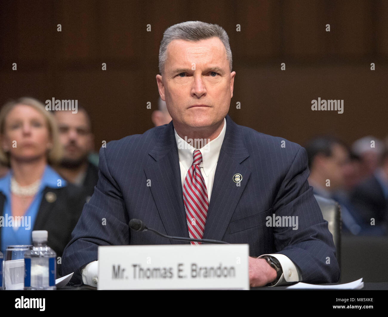 Washington, USA. 14th march, 2018. Thomas E. Brandon, Deputy Director ...