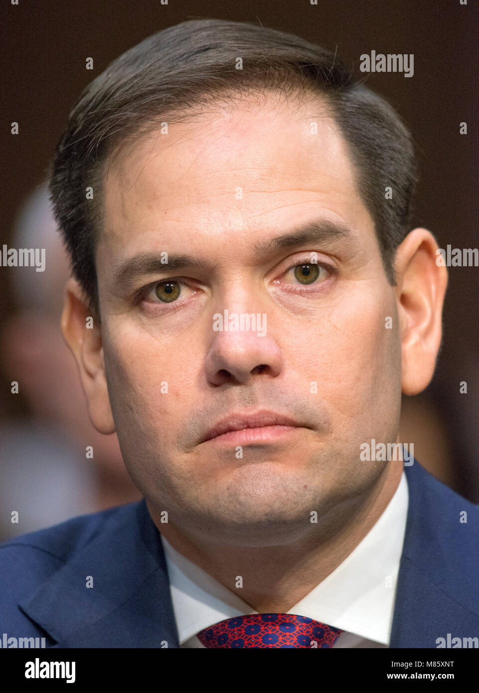 Washington, USA. 14th march, 2018. United States Senator Marco Rubio ...