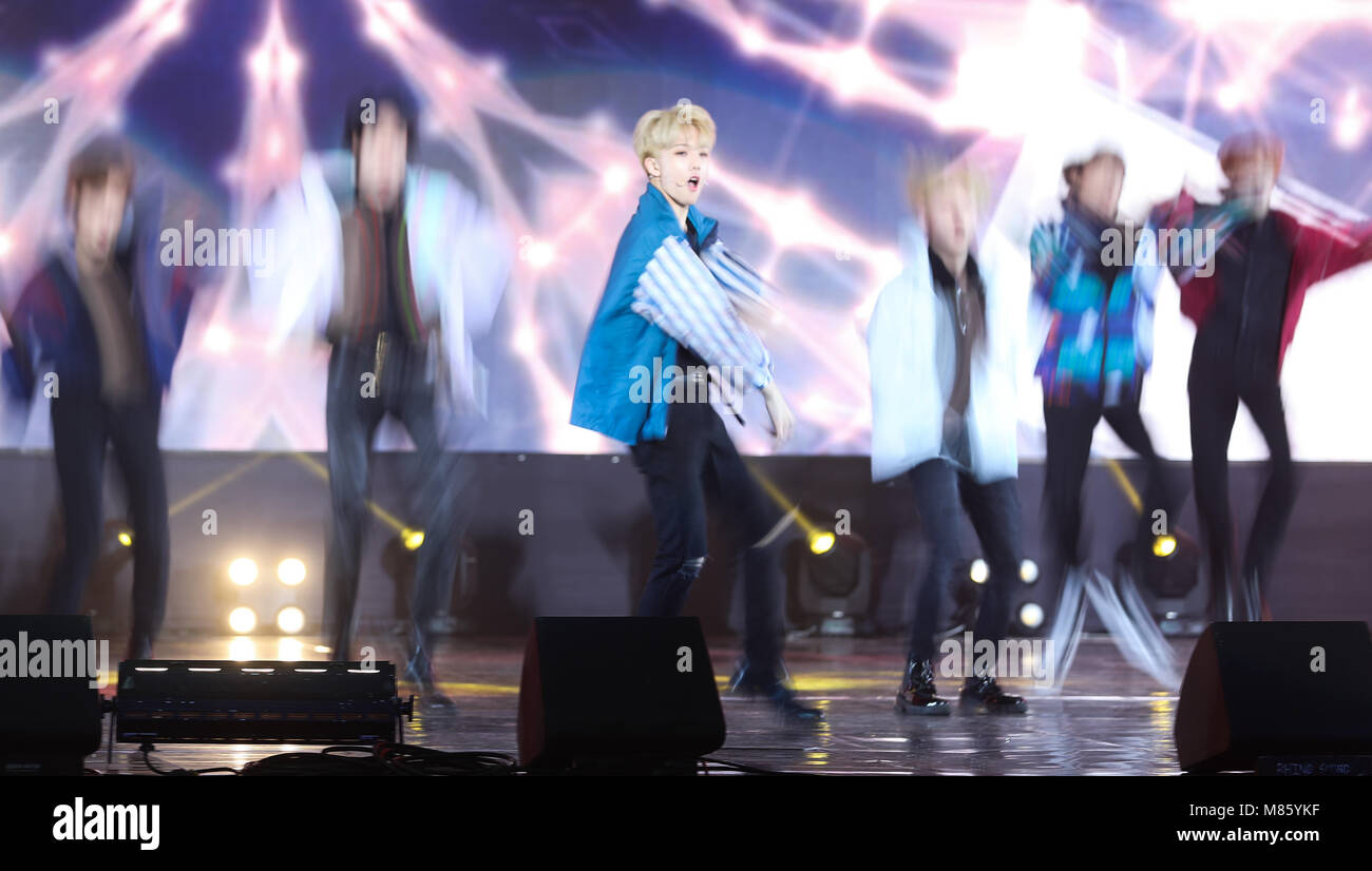 15th Mar, 2018. S. Korean boy group NCT 2018 South Korean boy group NCT ...