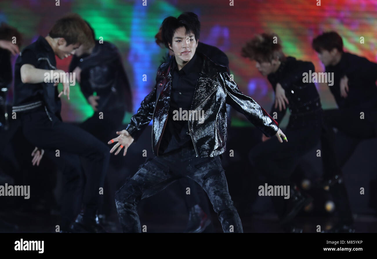 15th Mar, 2018. S. Korean boy group NCT 2018 South Korean boy group NCT ...