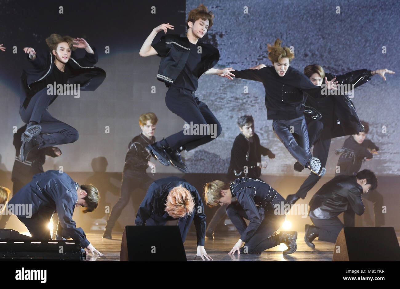 15th Mar, 2018. S. Korean boy group NCT 2018 South Korean boy group NCT ...