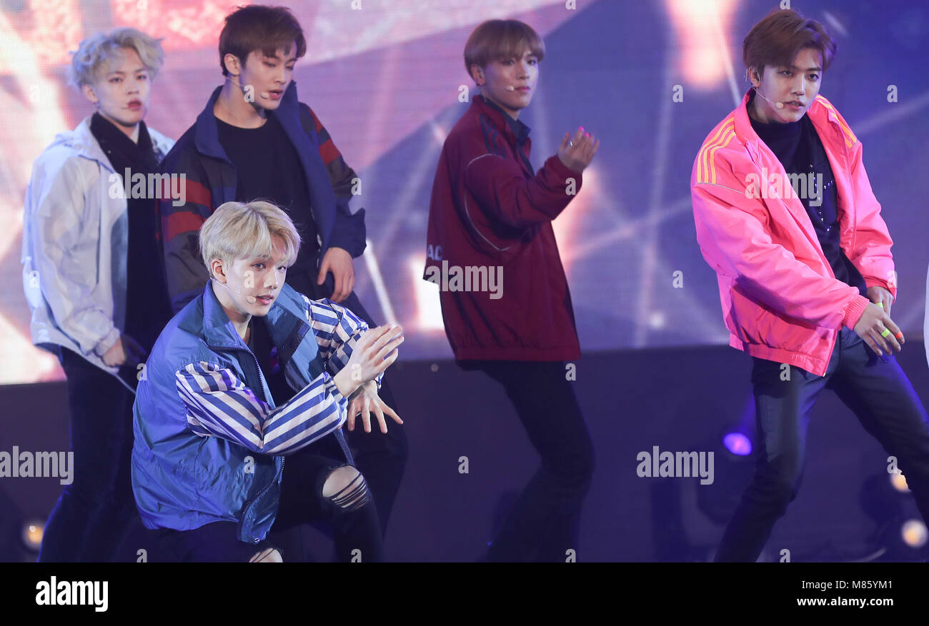 15th Mar, 2018. S. Korean boy group NCT 2018 South Korean boy group NCT ...