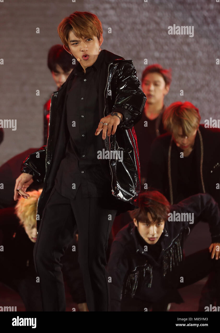 15th Mar, 2018. S. Korean boy group NCT 2018 South Korean boy group NCT ...