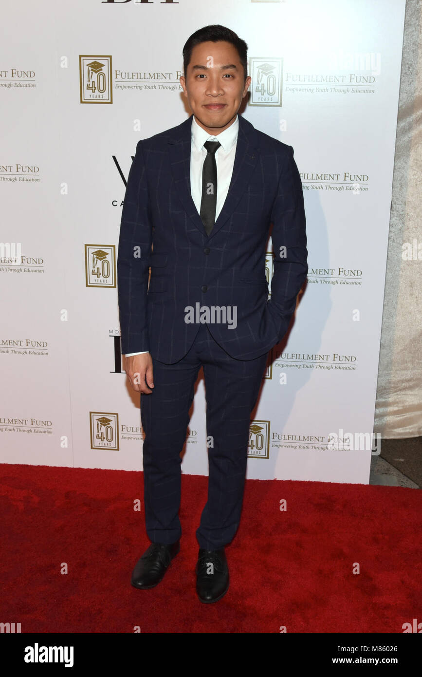Los Angeles, California, USA. 13th Mar, 2018. DAVID AN attends A Legacy ...