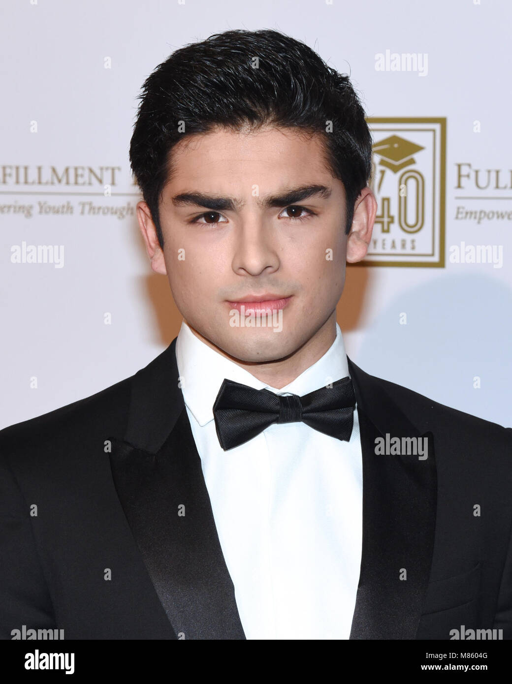 Los Angeles, California, USA. 13th Mar, 2018. DIEGO TINOCO attends A ...