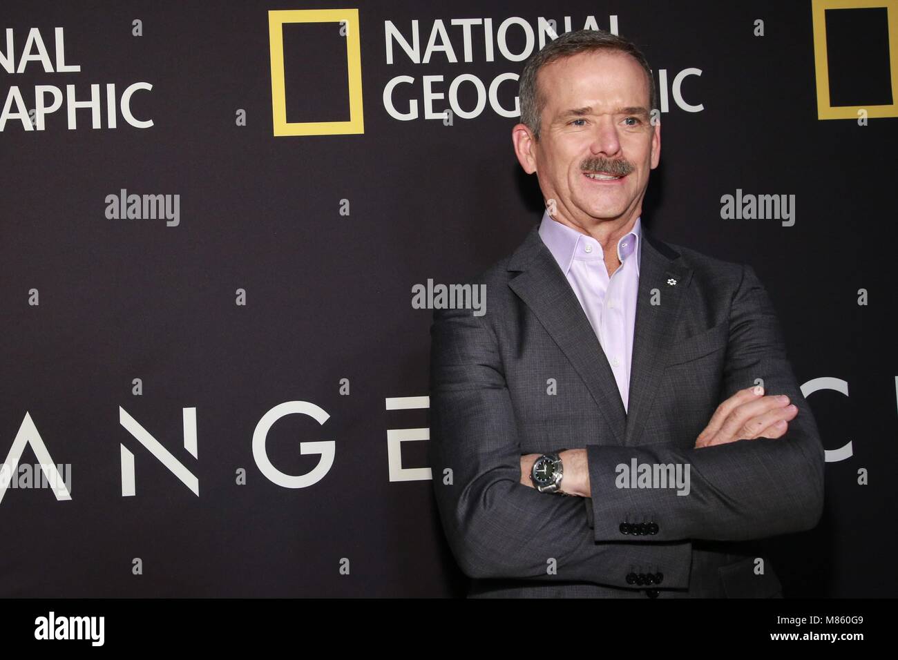 New York, NY, USA. 14th Mar, 2018. Chris Hadfield at arrivals for ONE ...