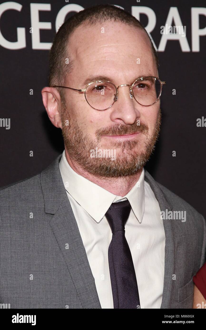 New York, NY, USA. 14th Mar, 2018. Darren Aronofsky at arrivals for ONE ...