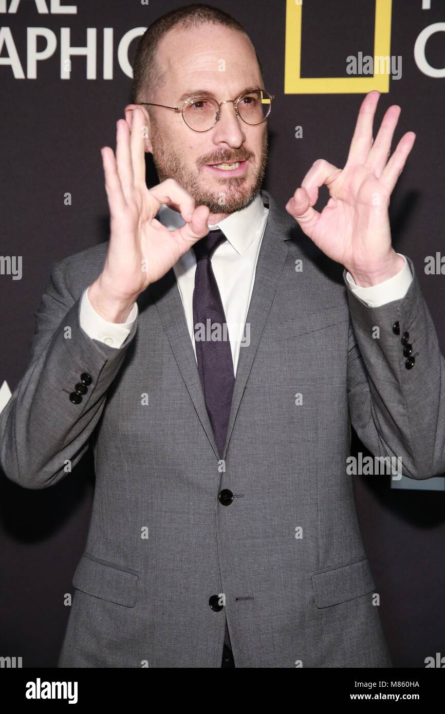 New York, NY, USA. 14th Mar, 2018. Darren Aronofsky at arrivals for ONE ...