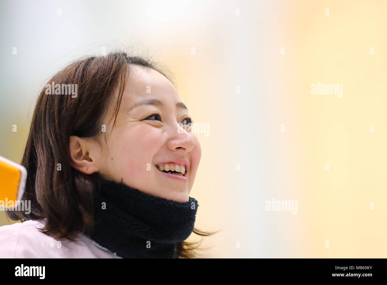 Michigin Dream Stadium Curling Hall, Aomori, Japan. 14th Mar, 2018 ...