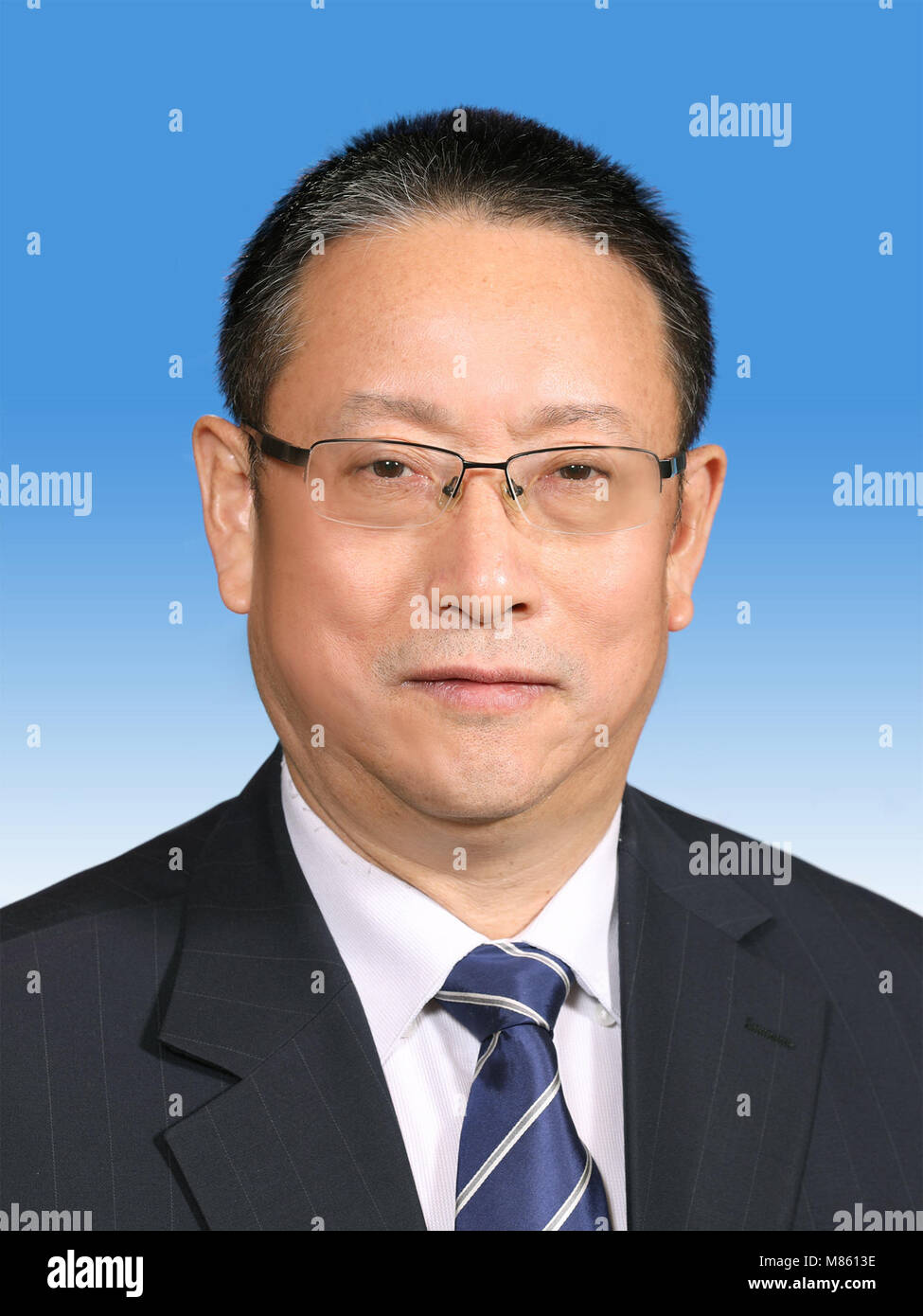 Beijing, China. 15th Mar, 2018. Zheng Jianbang is elected vice ...