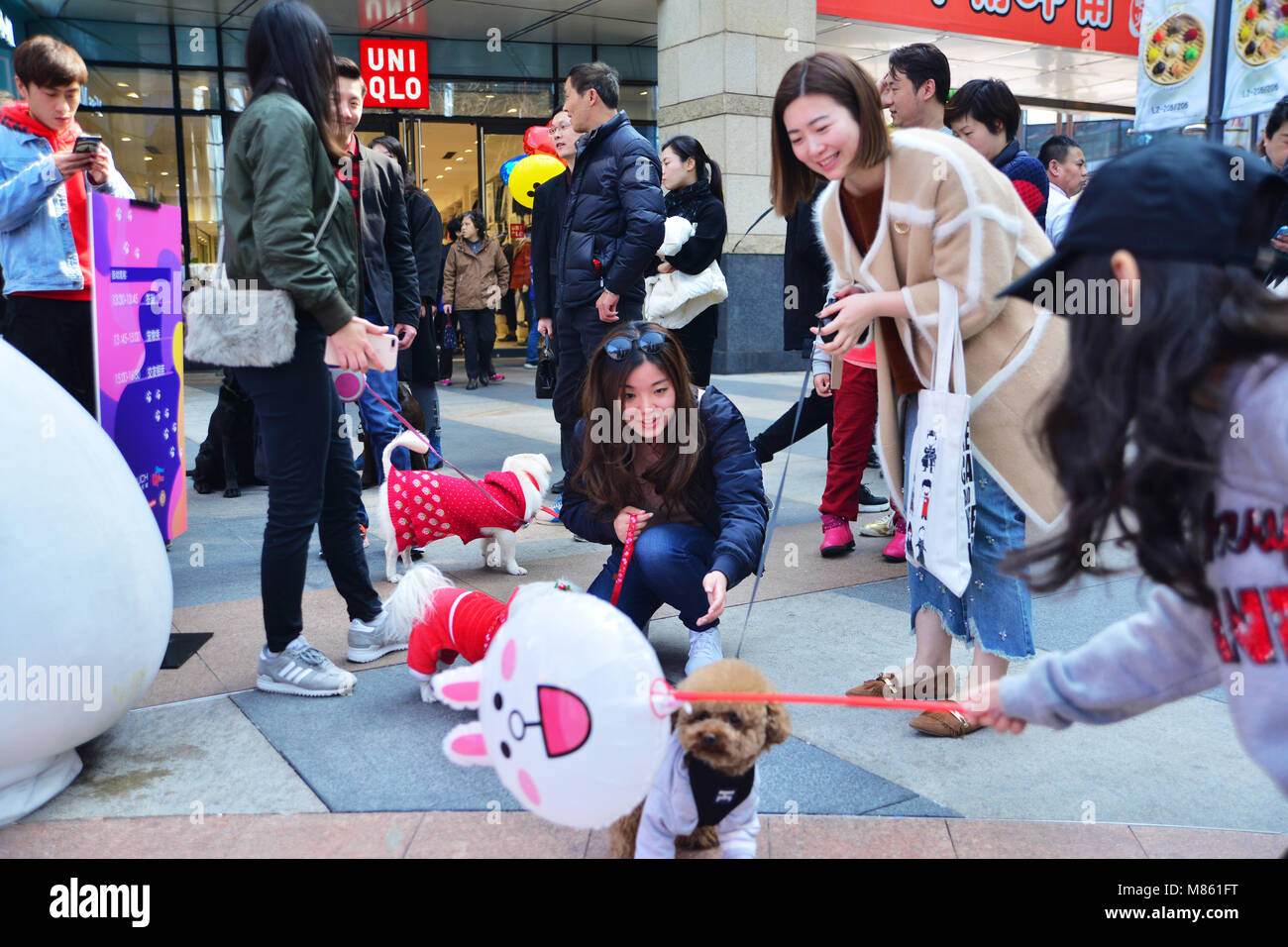 Shanghai, Shanghai, China. 14th Mar, 2018. Shanghai, CHINA-14th March ...