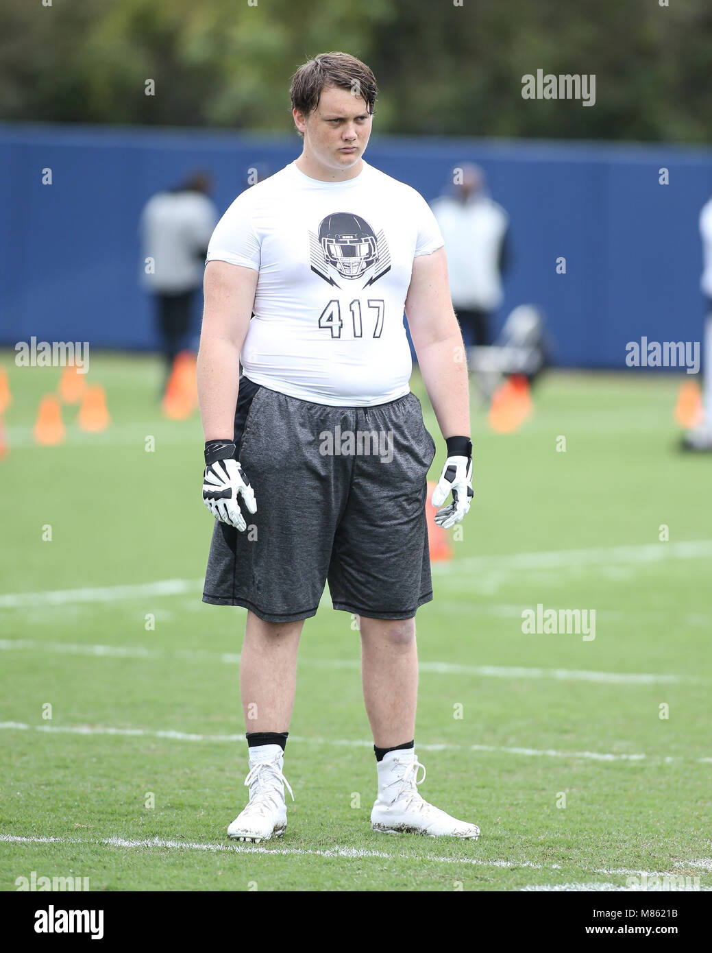 OL Murrieta Valley Luteru Fedler #417 at the Nike Football The Opening ...
