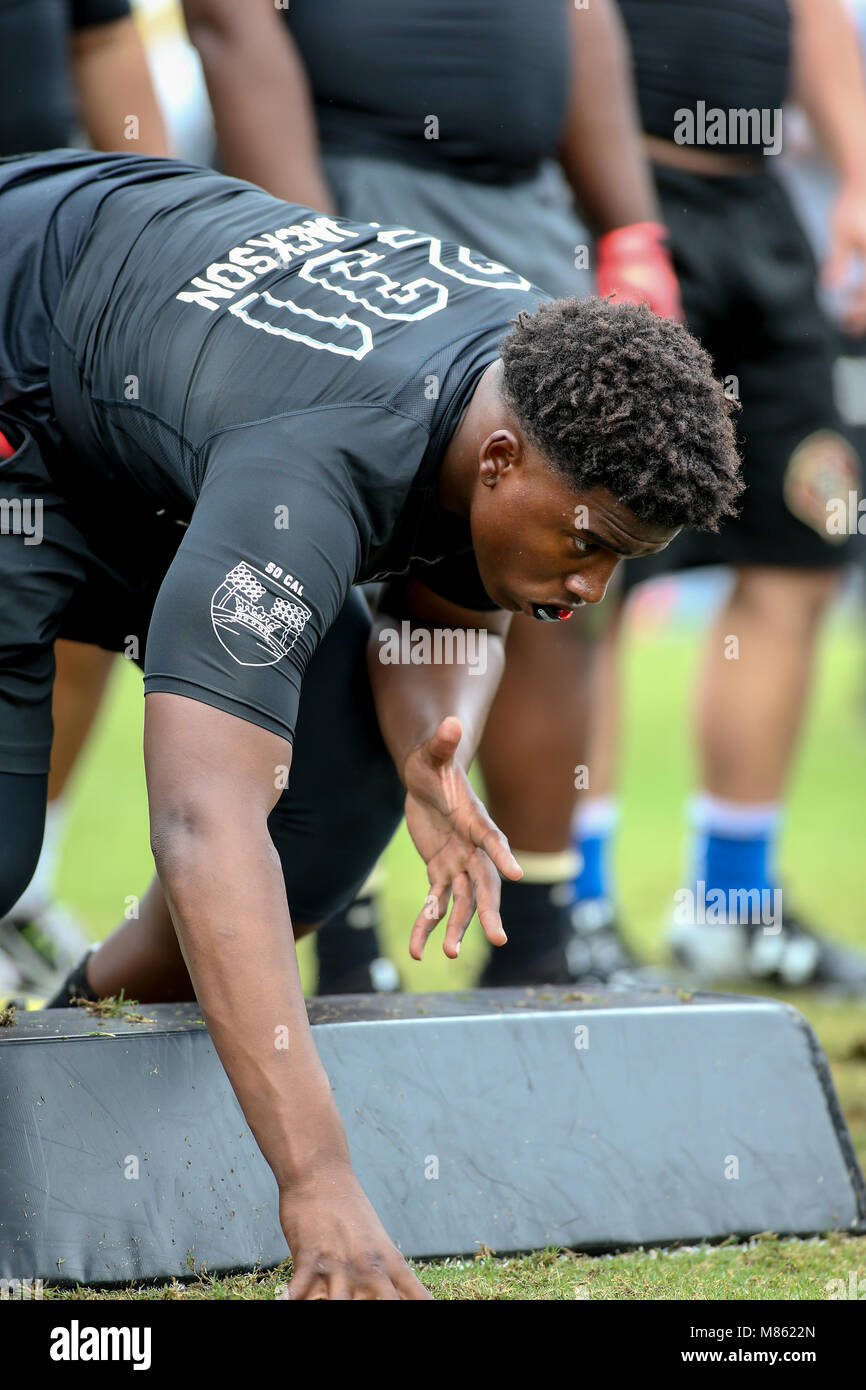 DL Centennial (corona) Drake Jackson #231 at the Nike Football The ...