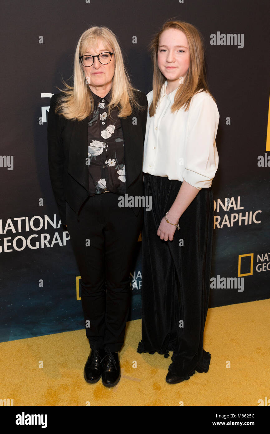 New York, NY - March 14, 2018: Jane Root (L) attends National ...