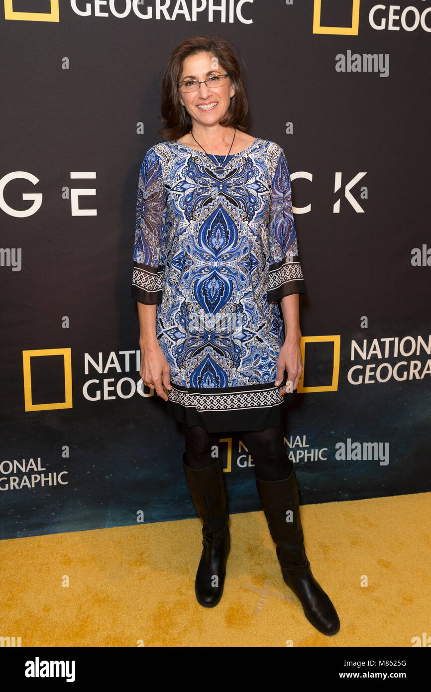 New York, NY - March 14, 2018: Nicole Stott attends National Geographic ...