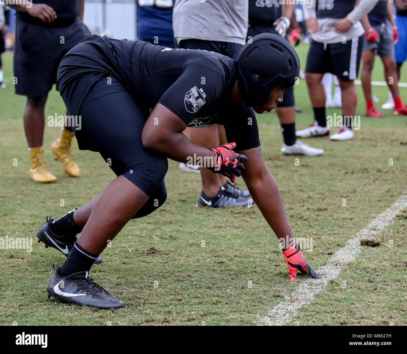 DL Centennial (corona) Drake Jackson #231 at the Nike Football The ...