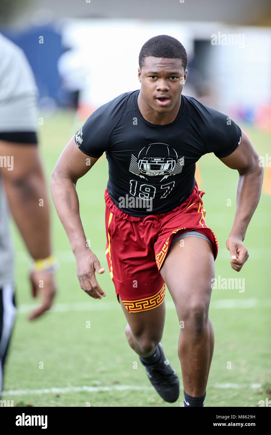 LB Harrisburg Andre White #197 at the Nike Football The Opening ...