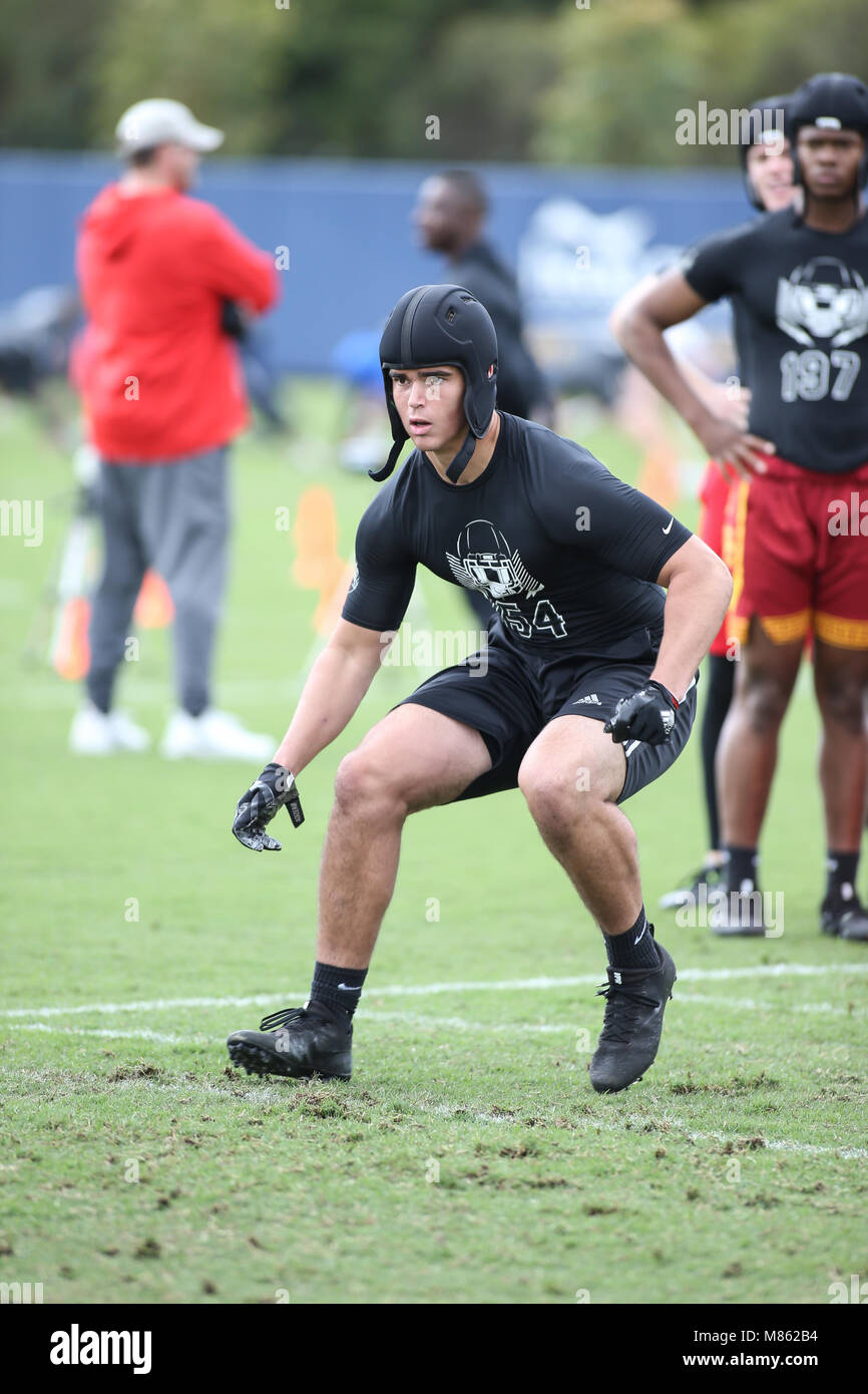 LB St. John Bosco Spencer Lytle #154 at the Nike Football The Opening ...