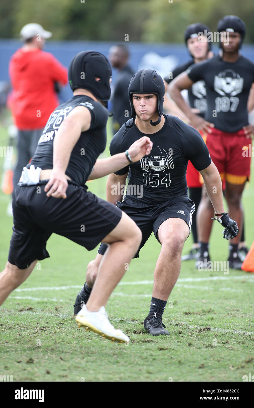 LB St. John Bosco Spencer Lytle #154 at the Nike Football The Opening ...