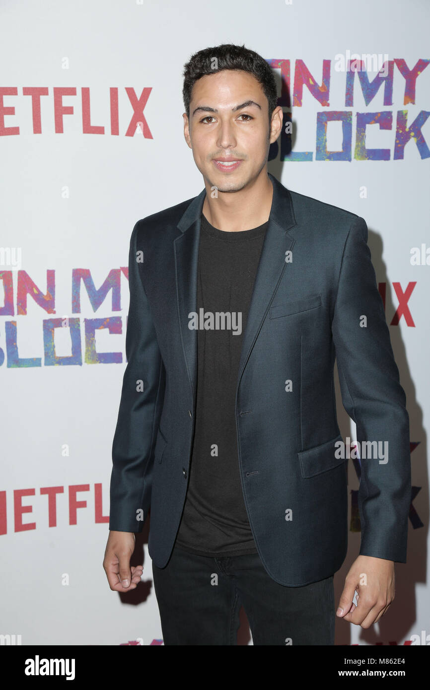 Los Angeles, California, USA. 14th March, 2018. Julio Macias. Premiere ...