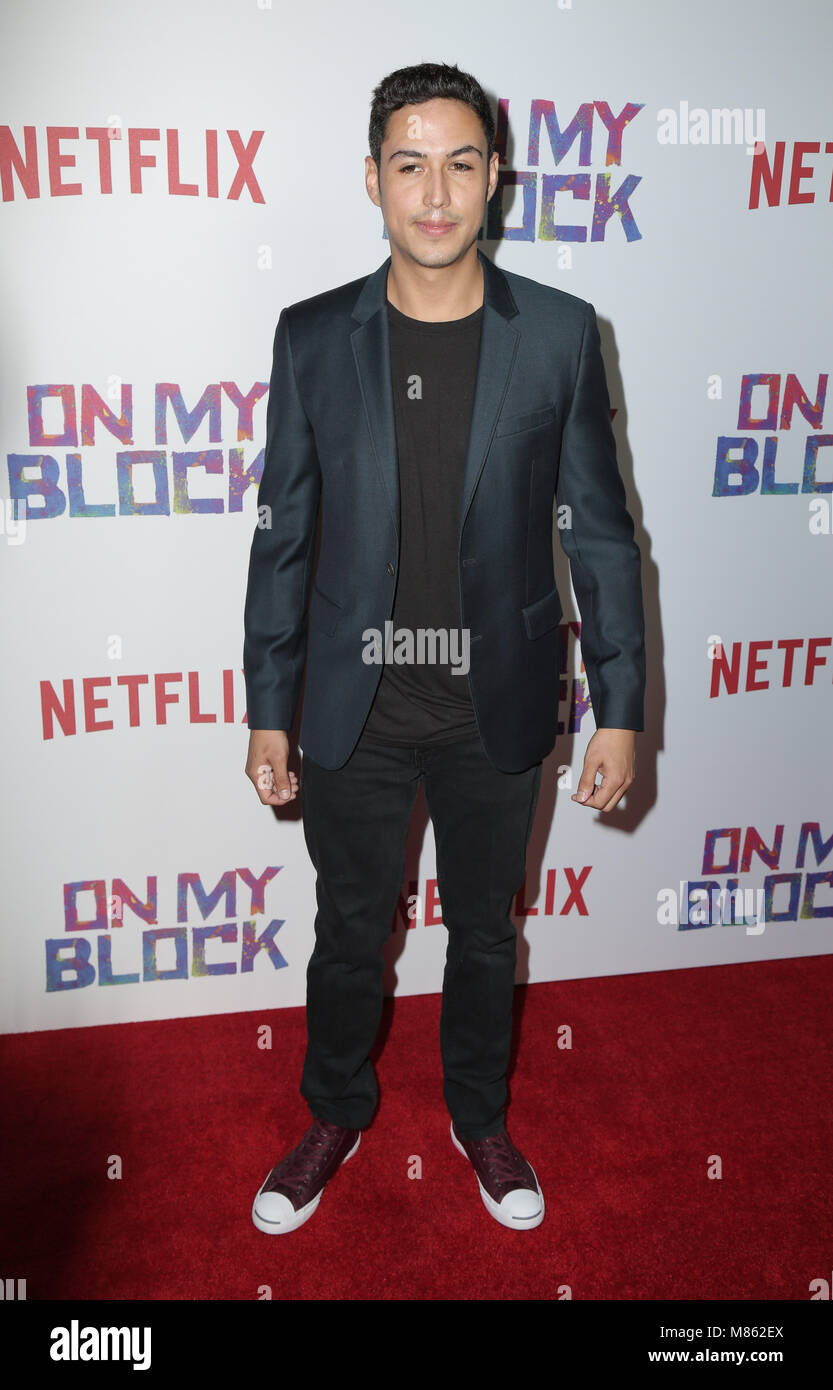 Los Angeles, California, USA. 14th March, 2018. Julio Macias. Premiere ...