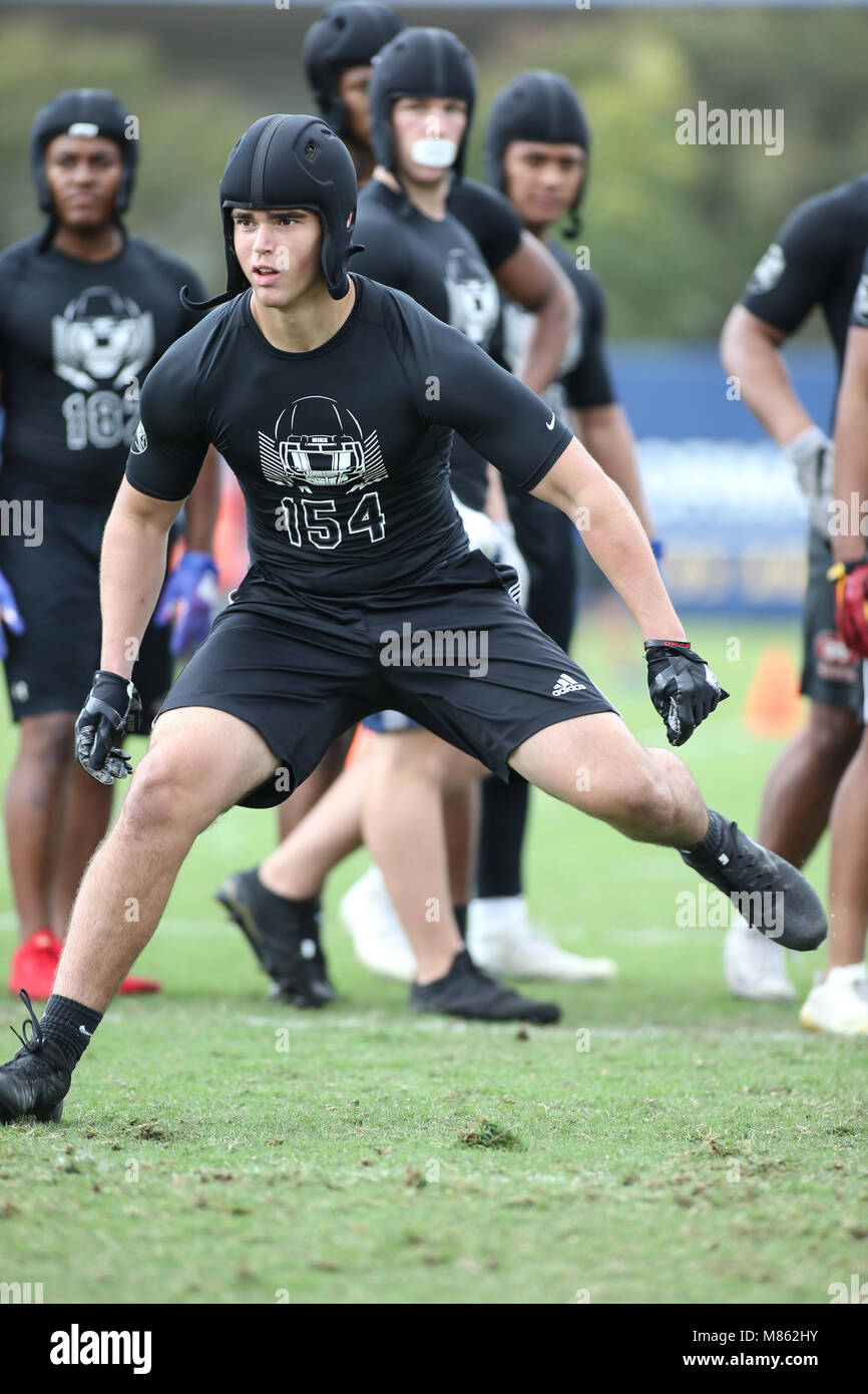 LB St. John Bosco Spencer Lytle #154 at the Nike Football The Opening ...
