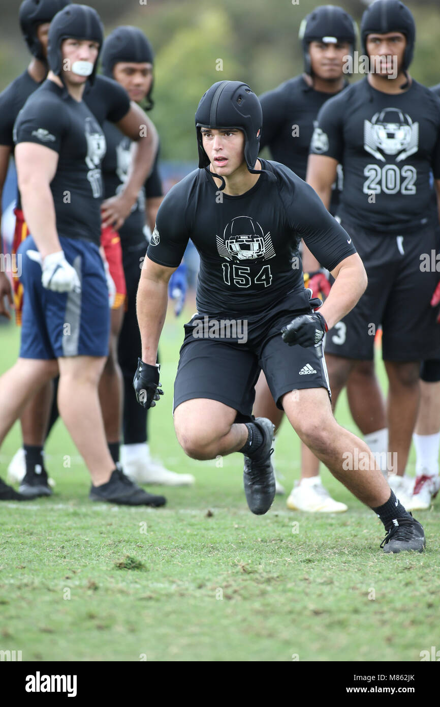 LB St. John Bosco Spencer Lytle #154 at the Nike Football The Opening ...