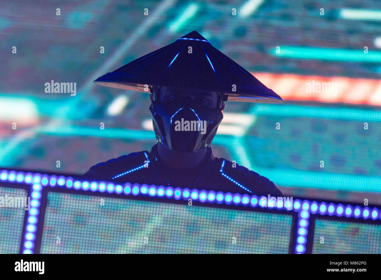 Madison, Wisconsin, USA. 13th Mar, 2018. DATSIK (TROY BEETLES) during ...