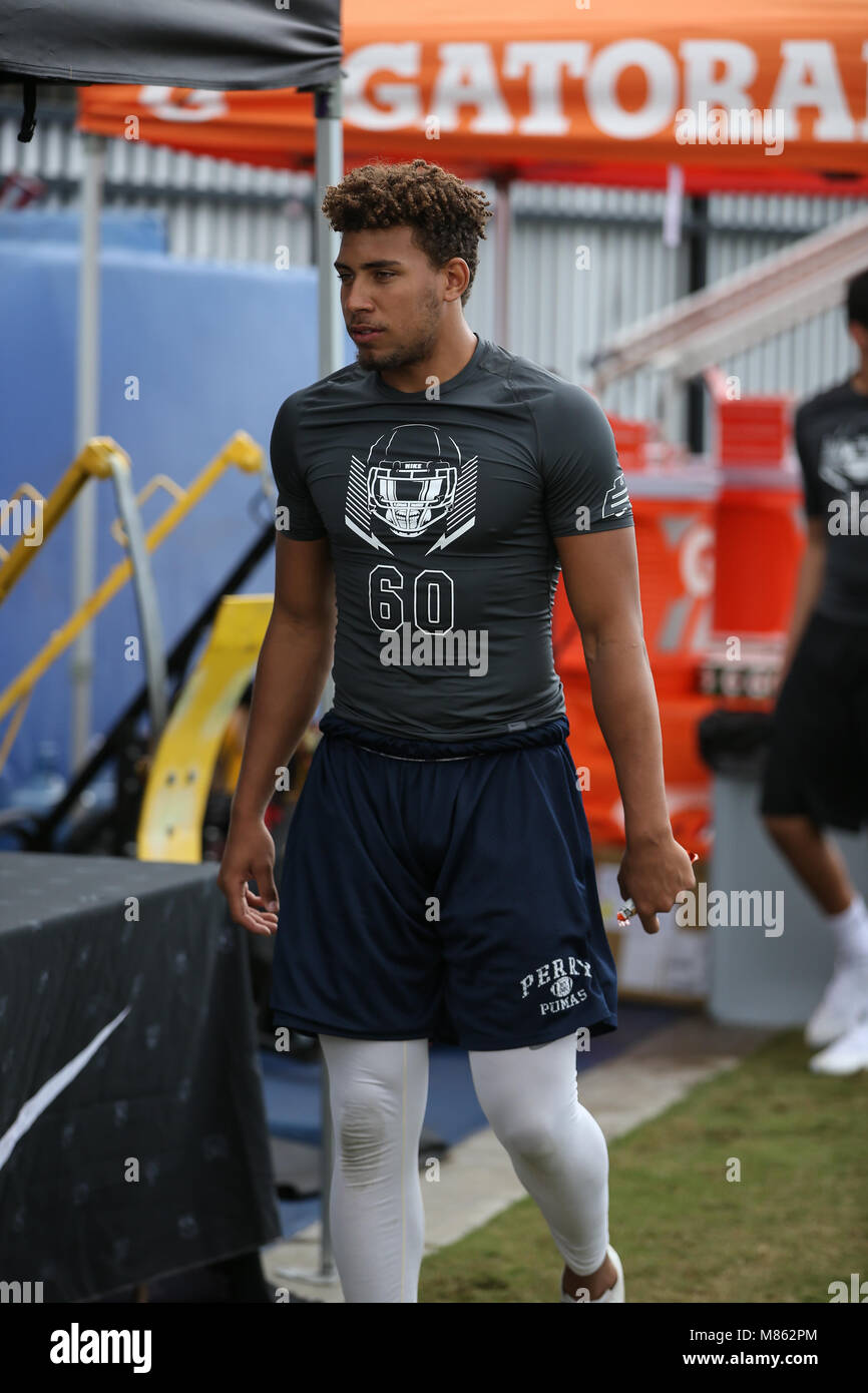 QB Perry (az) D'Shayne James #060 at the Nike Football The Opening ...