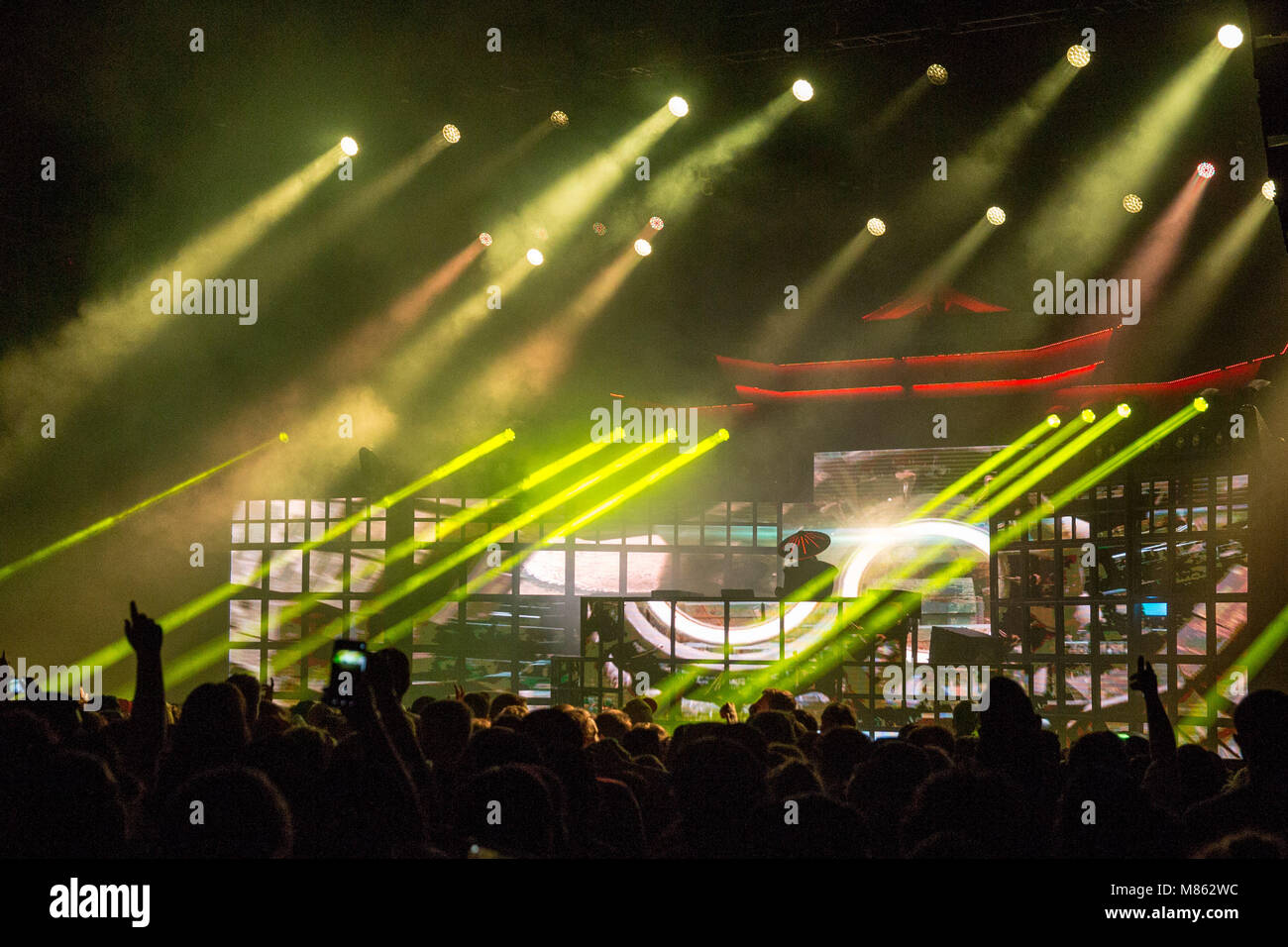 Madison, Wisconsin, USA. 13th Mar, 2018. DATSIK (TROY BEETLES) during ...
