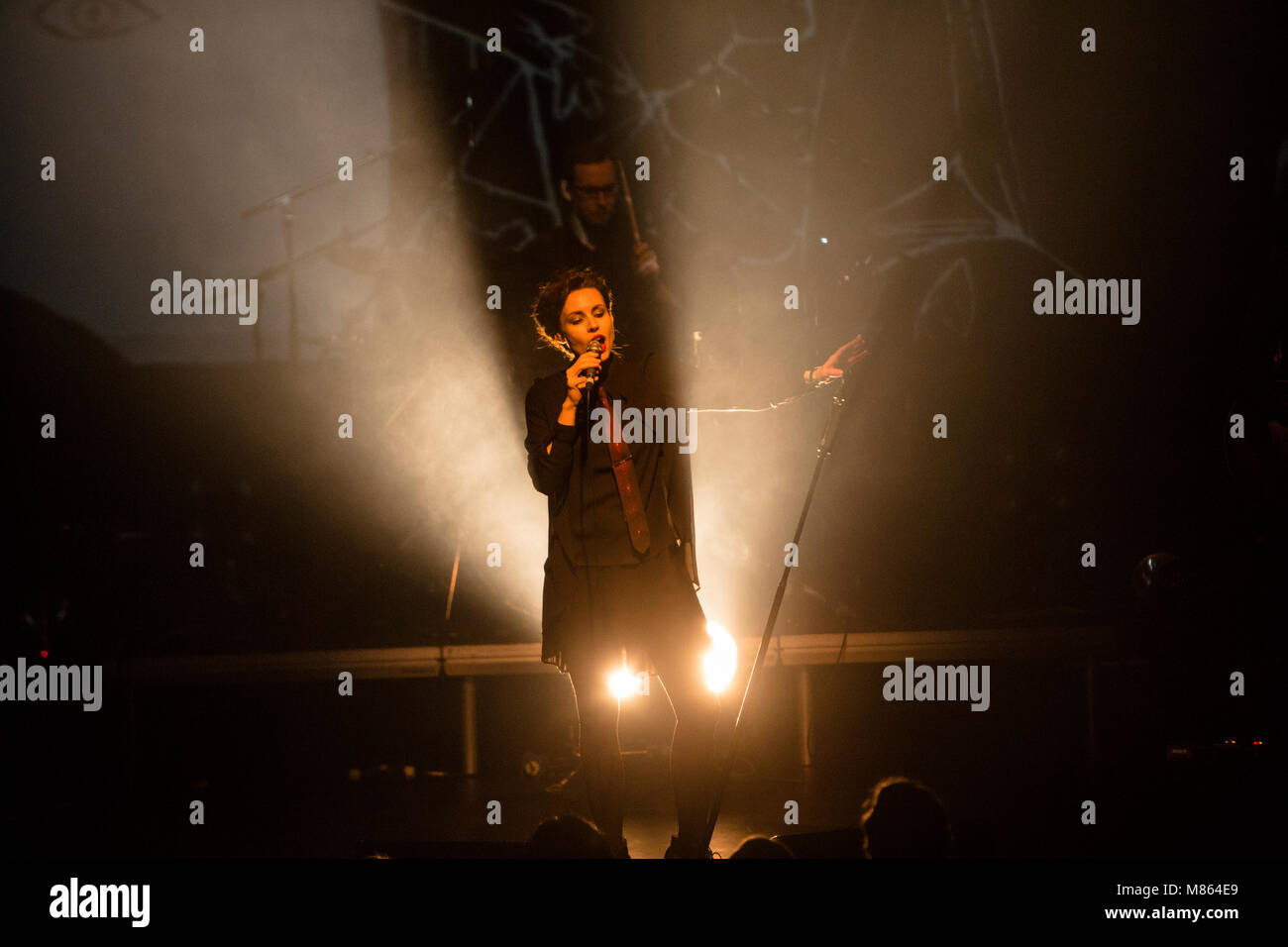 Bergen, Norway. 14th Mar, 2018. The Slovenian avant-garde band Laibach ...