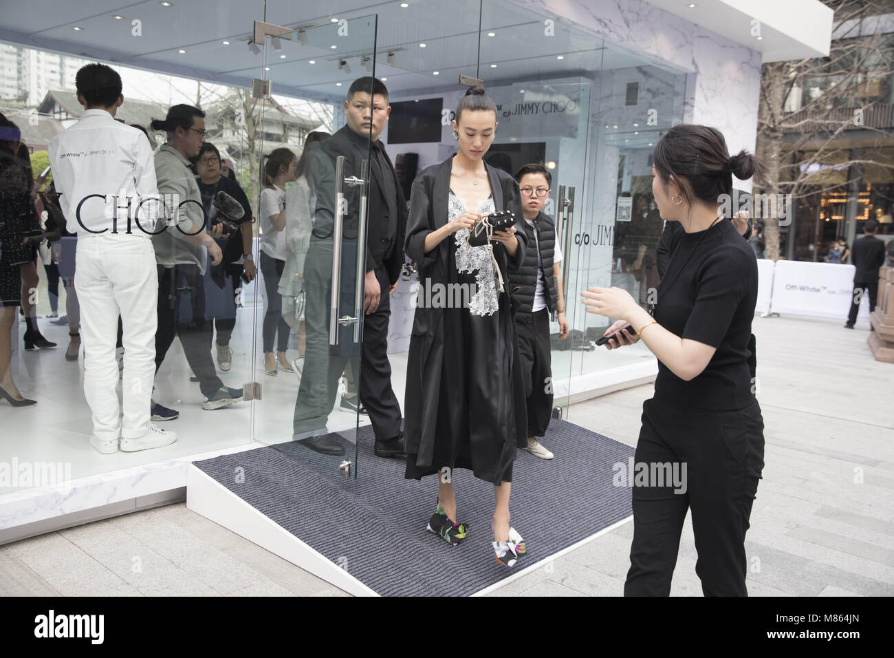 Chengdu, Chengdu, China. 14th Mar, 2018. Chengdu, CHINA-March 14th 2018 ...