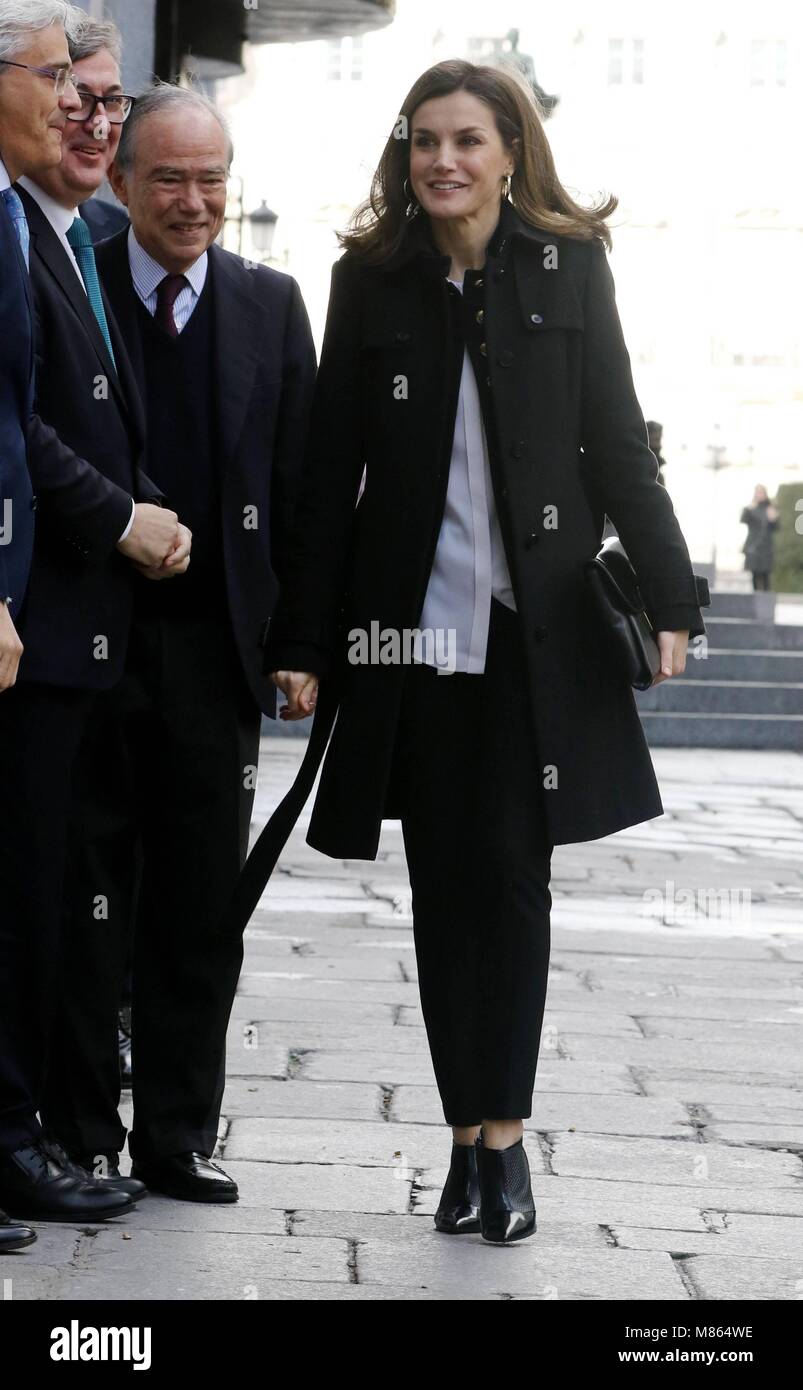 Reina Letizia talleres oficios Teatro Real Madrid LETIZIA ORTIZ ...