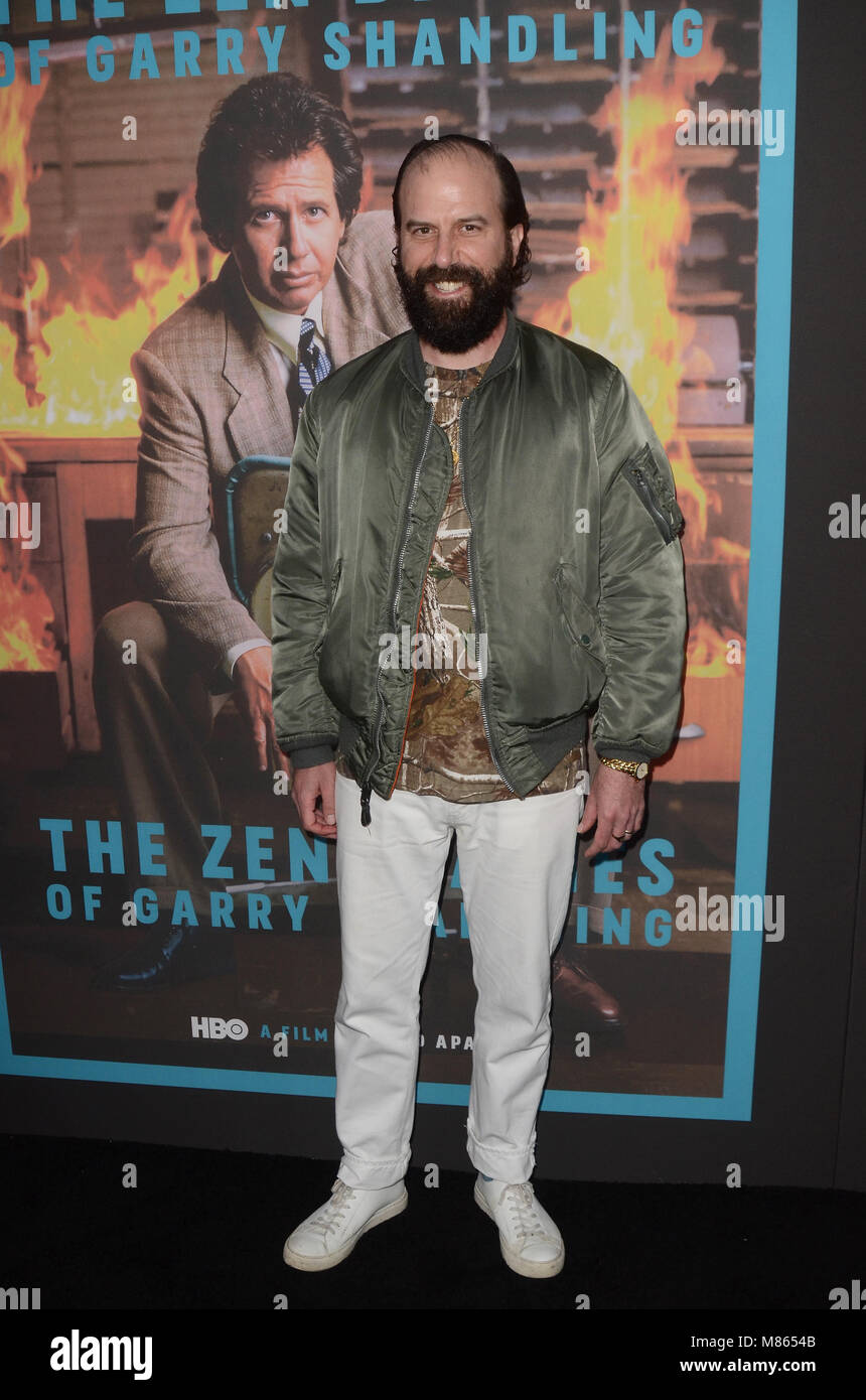 Hollywood, Ca. 14th Mar, 2018. Brett Geiman at the Screening Of HBO's ...