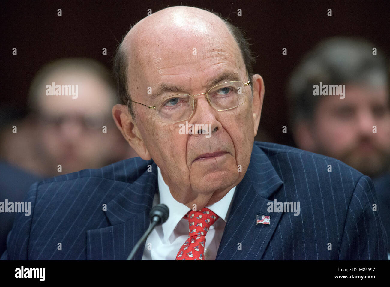 United States Secretary of Commerce Wilbur Ross testifies before the ...
