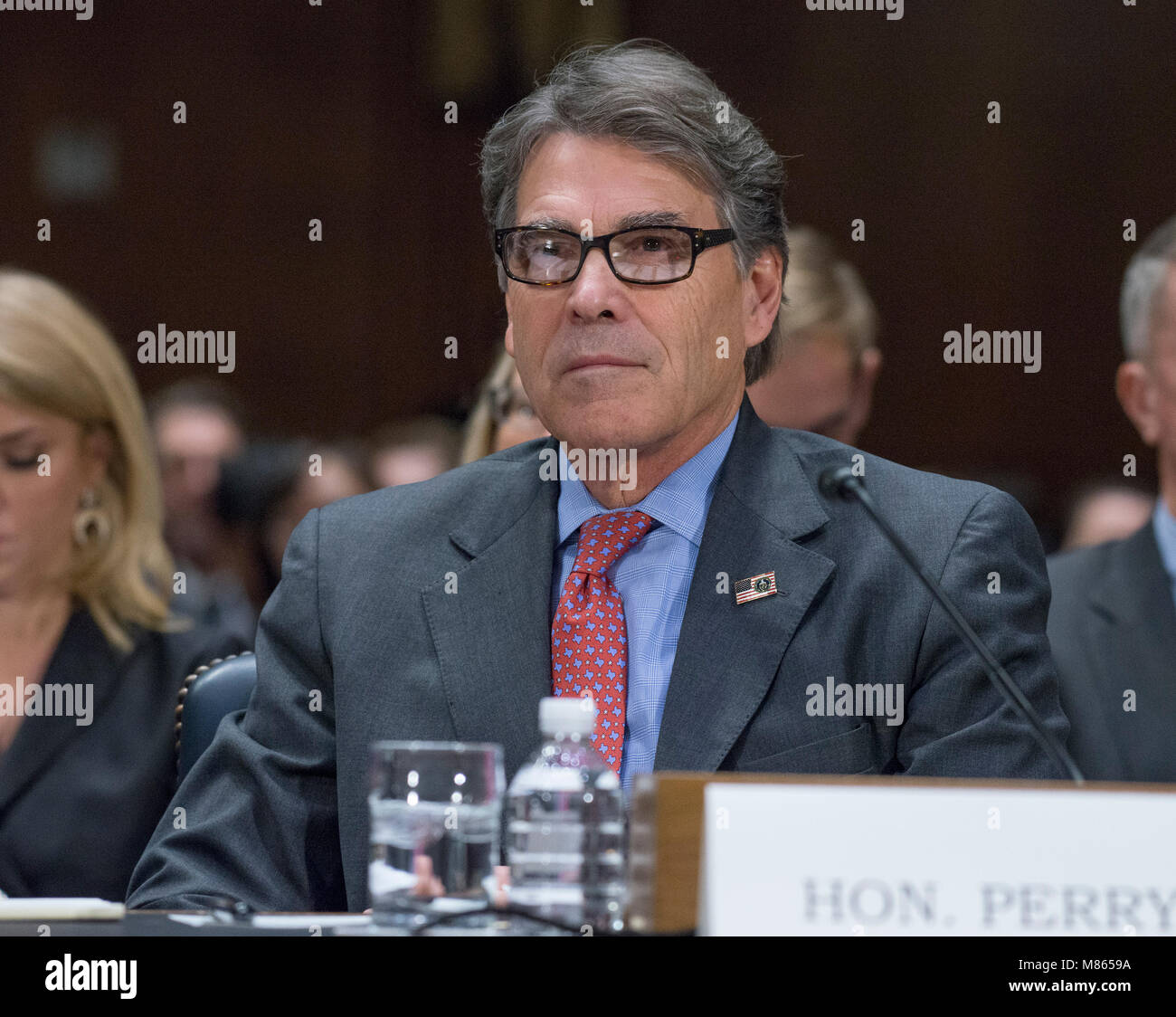 United States Secretary of Energy Rick Perry testifies before the ...