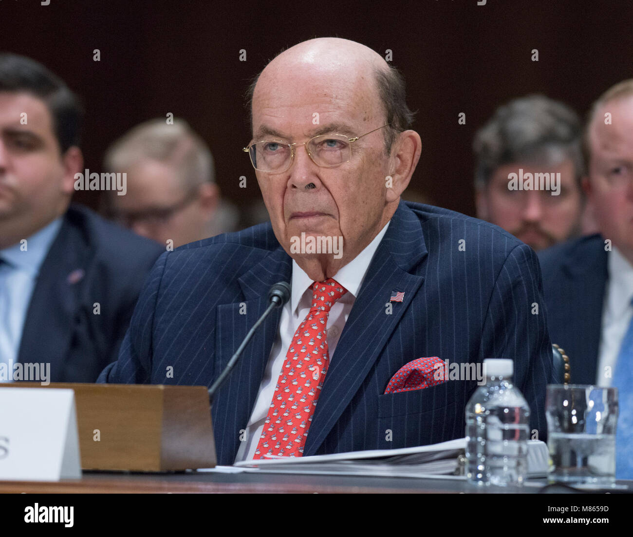 United States Secretary of Commerce Wilbur Ross testifies before the ...