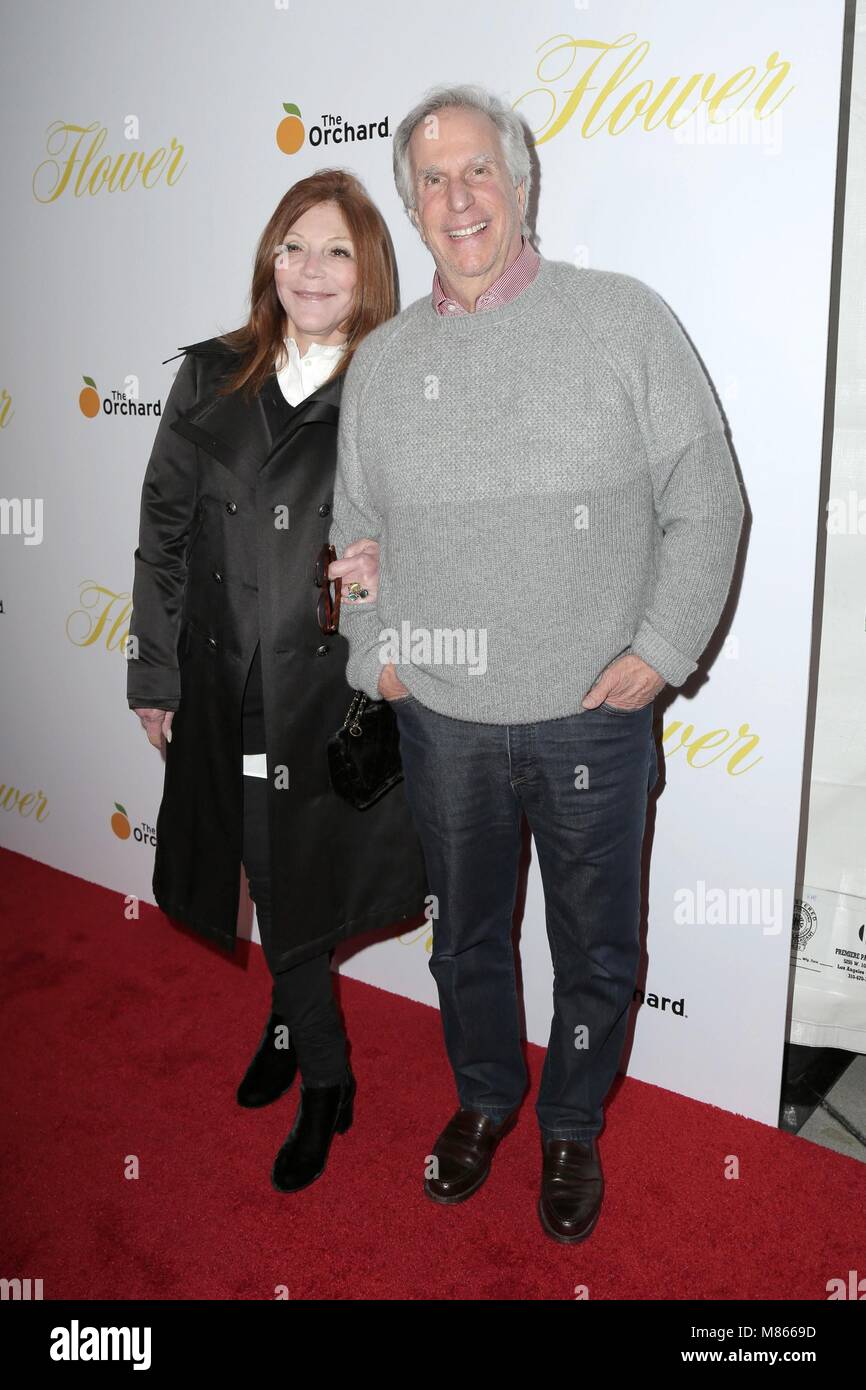 Los Angeles, CA, USA. 13th Mar, 2018. Stacey Winkler, Henry Winkler at ...