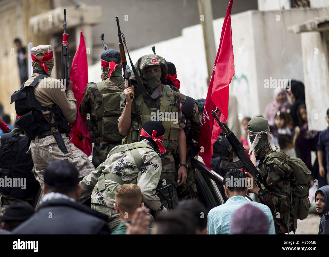 Gaza City, The Gaza Strip, Palestine. 15th Mar, 2018. Palestinian ...