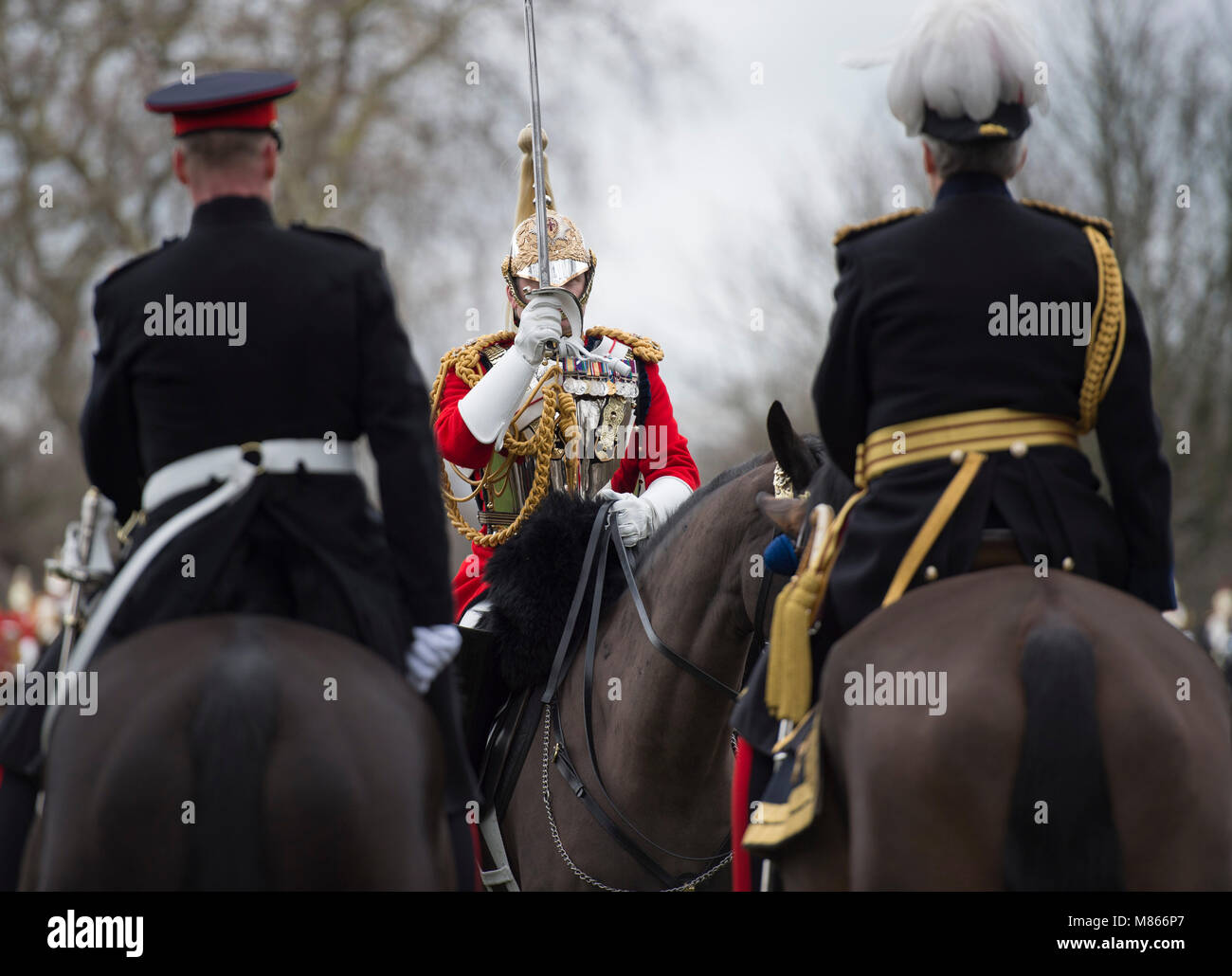 Knightsbridge, London, UK. 15 March 2018. Knightsbridge witnesses an ...