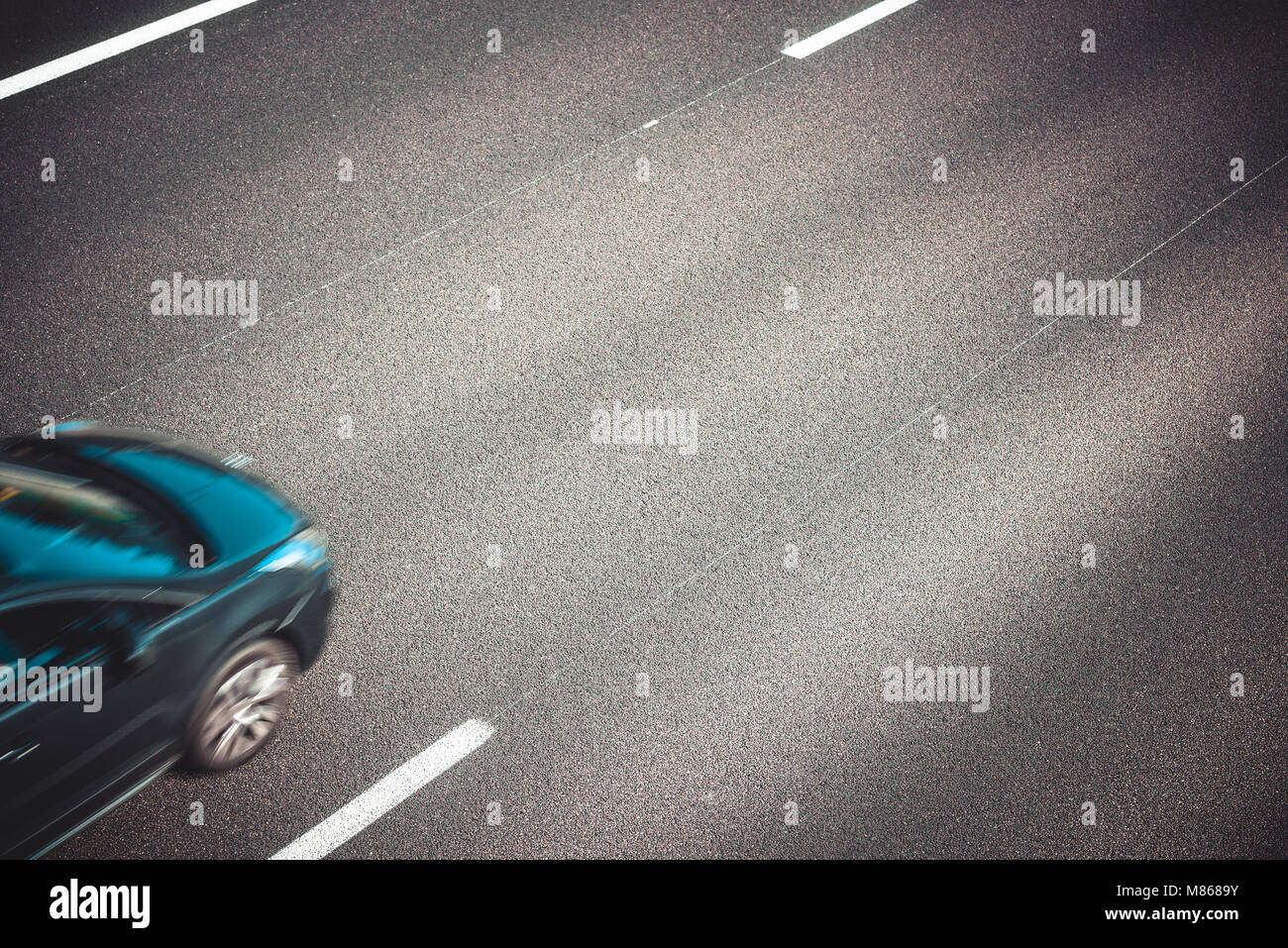Highway close up. Top view Stock Photo - Alamy