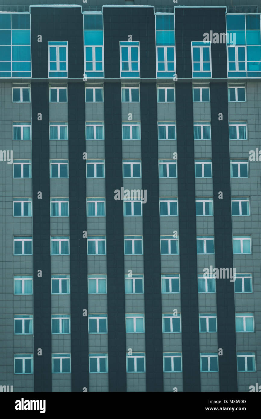 Windows on facade of a multi-storey building Stock Photo - Alamy