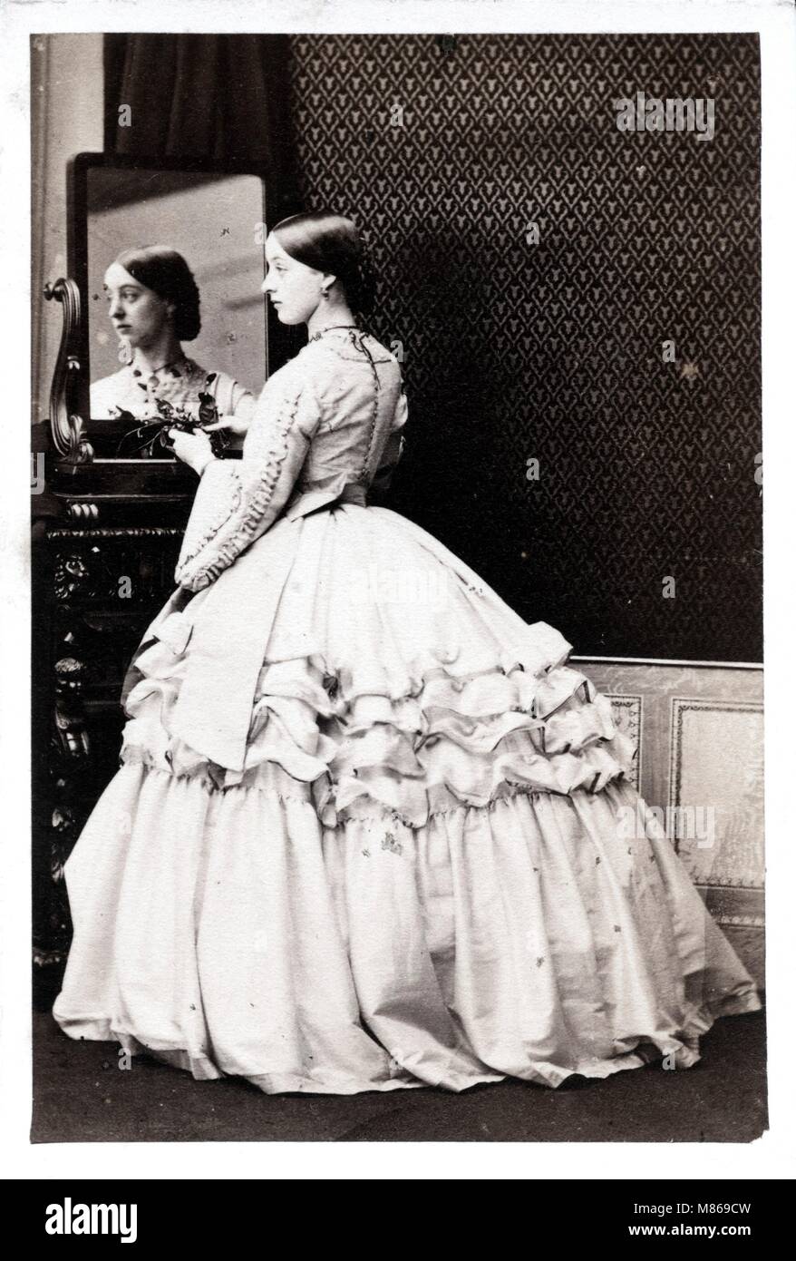 Lady Florence Paget, October 26, 1860, by Camille Silvy Stock Photo - Alamy