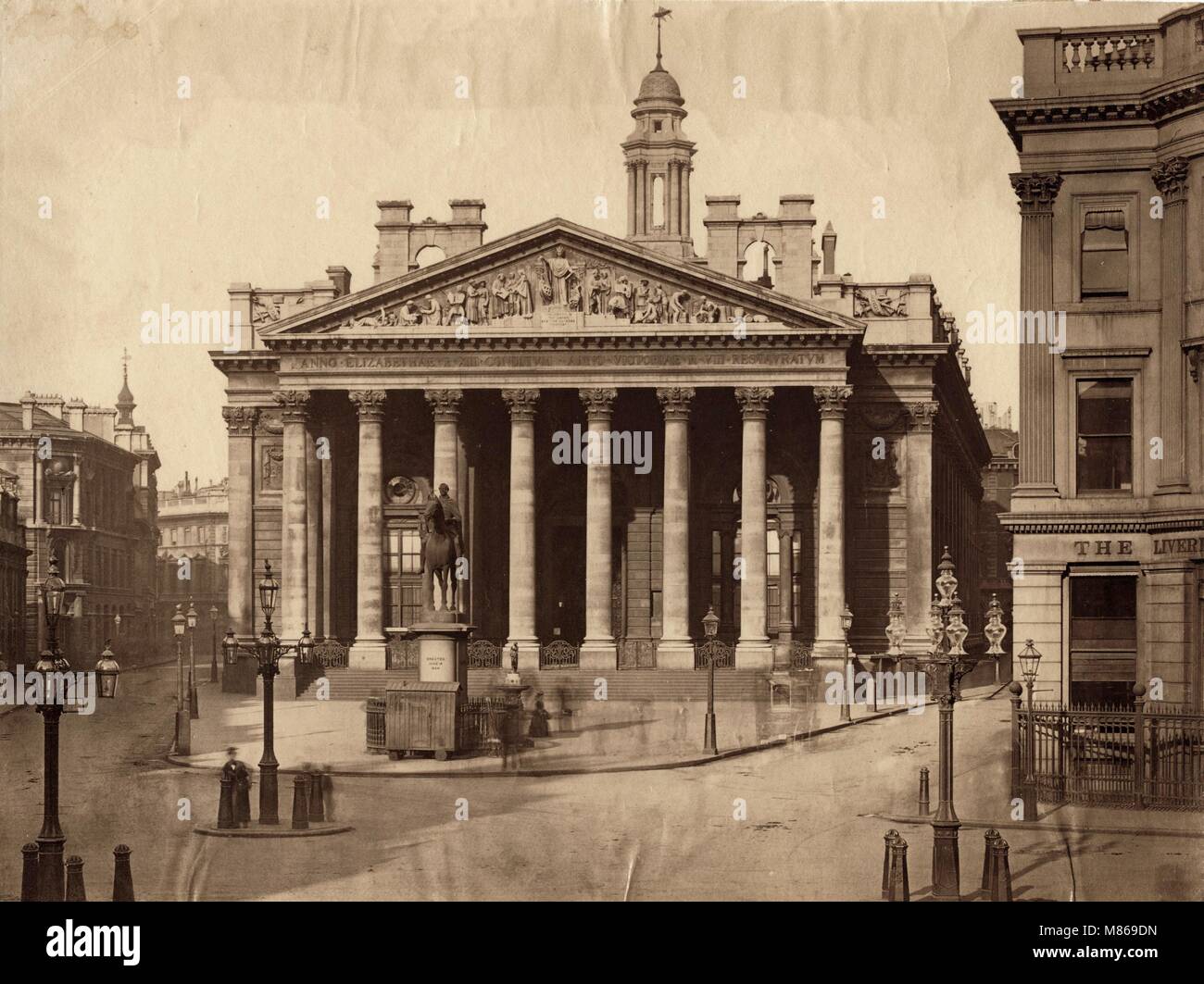 London stock exchange 19th century hi-res stock photography and images ...