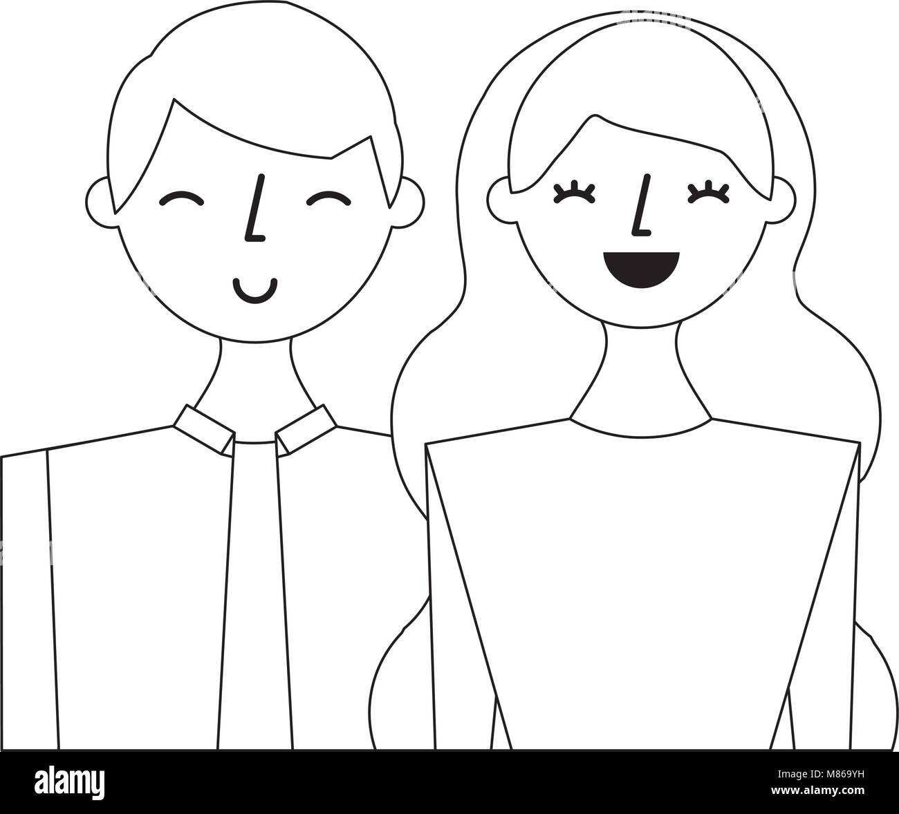 Imprimir people characters cartoon Stock Vector Image & Art - Alamy