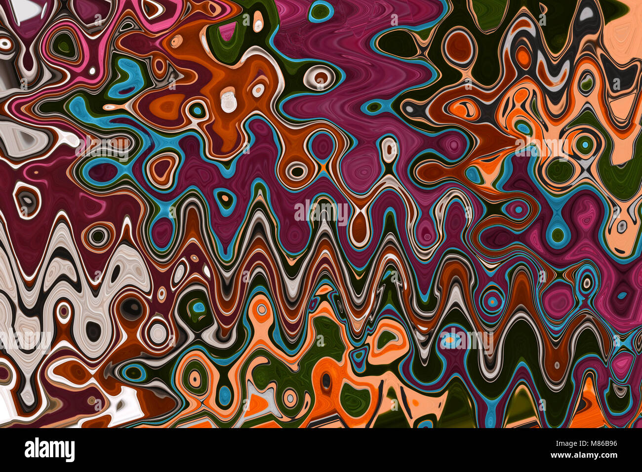 Multi-colored lines. Colorful picture. The play of colors Stock Photo ...