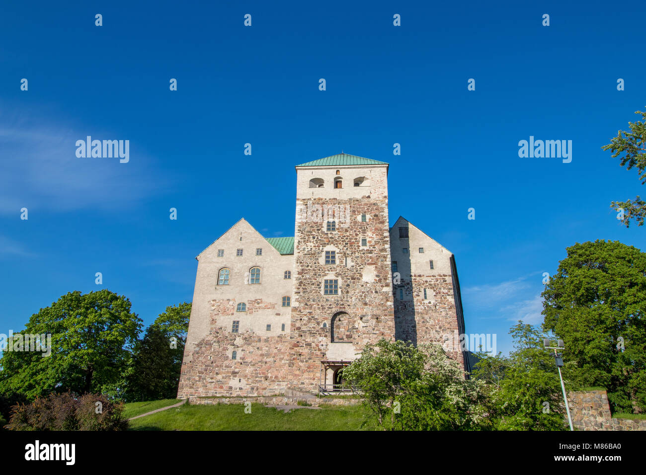 Turku Castle in the city of Turku in Finland. Turku Castle is a ...