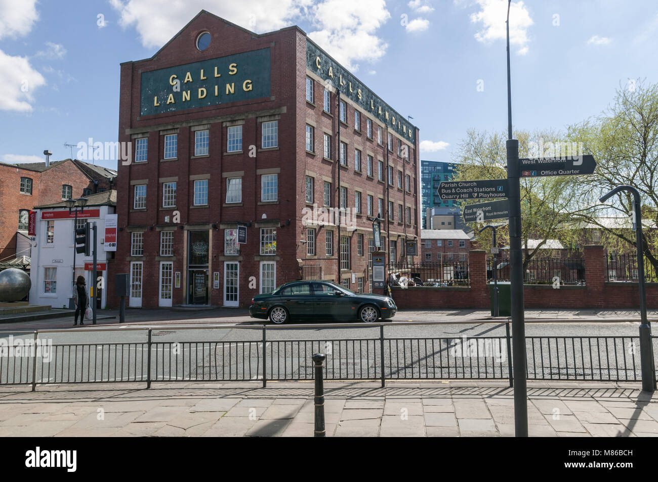 Calls Landing an old converted mill, a Leeds landmark Stock Photo - Alamy